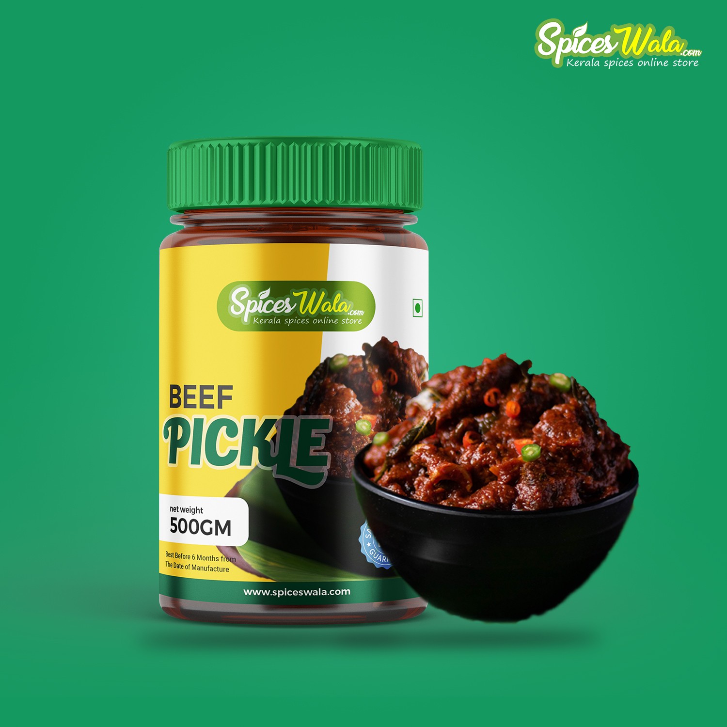 Beef Pickle - Spices Wala | Kerala Spices Online