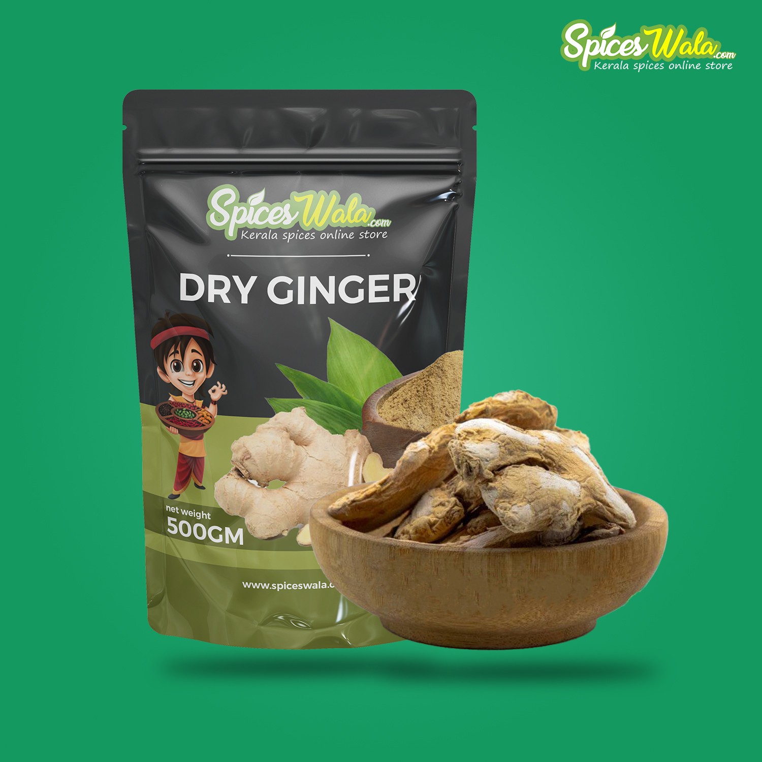 Spices Wala Dry Ginger - Spices Wala | Kerala Spices Online